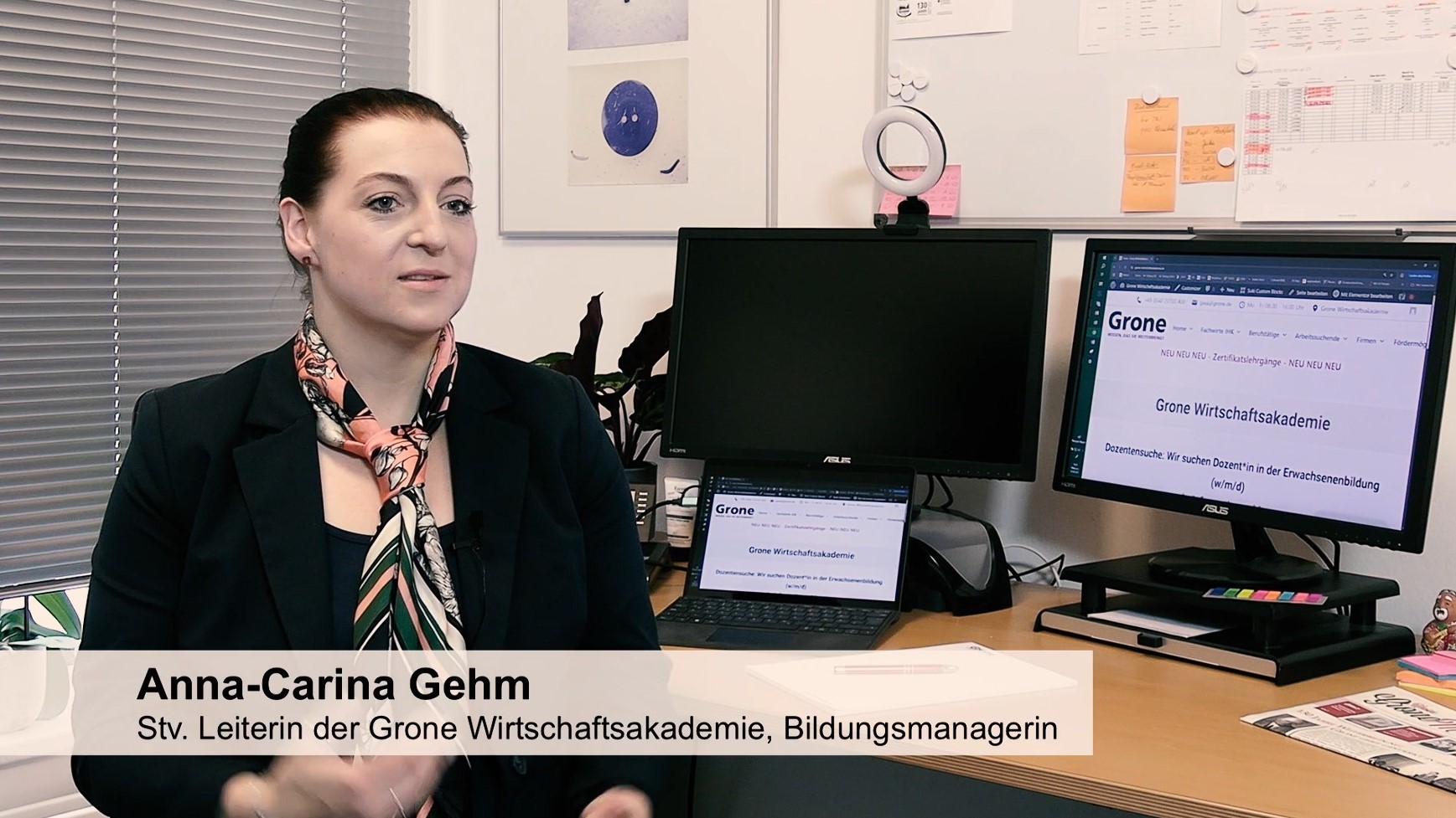 Unser neuer Imagefilm ist da! - Grone Wirtschaftsakademie